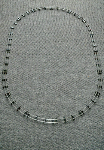 American Flyer S Gauge. Train Track Layout, 12 Curved, 4 Straight ...