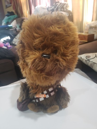 Star Wars Chewbacca 14” Big Head Talking Moving Plush Lucas Films Toy ...