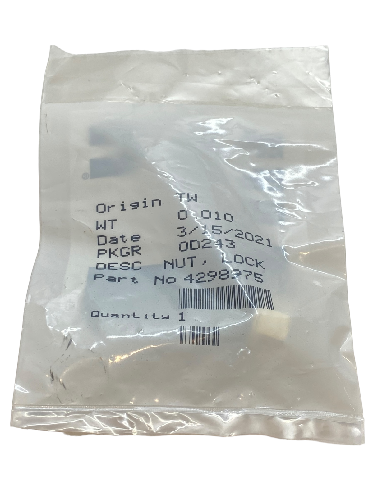 Cummins NUT,LOCK 4298975, OEM Cummins Part Number 4298975 Lock Nut | eBay