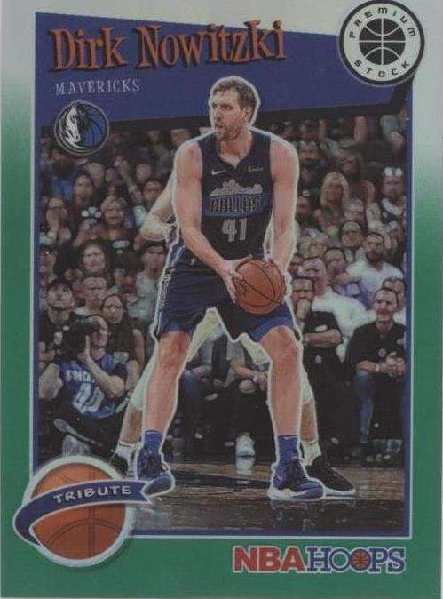 2019-20 Panini NBA Hoops Premium Stock - Hoops Tribute Dirk Nowitzki ...