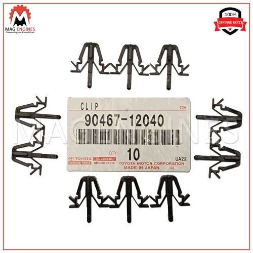 90467-12040 GENUINE OEM GRILLE CLIPS FOR TACOMA RAV4 4RUNNER 9046712040 ...