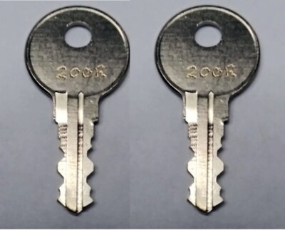 (2) Jayco Camper RV Screen Door iLLiNOIS Replacement Keys cut To Code ...