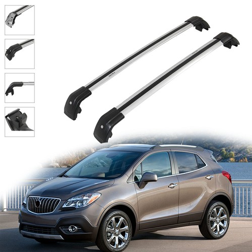 Silver Cross Bars Fit For Buick Encore 2013-2022 Accessories Roof Rail ...