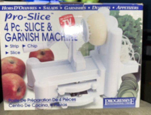 Progressive Pro- Slice 4 Piece & Garnish Machine | eBay