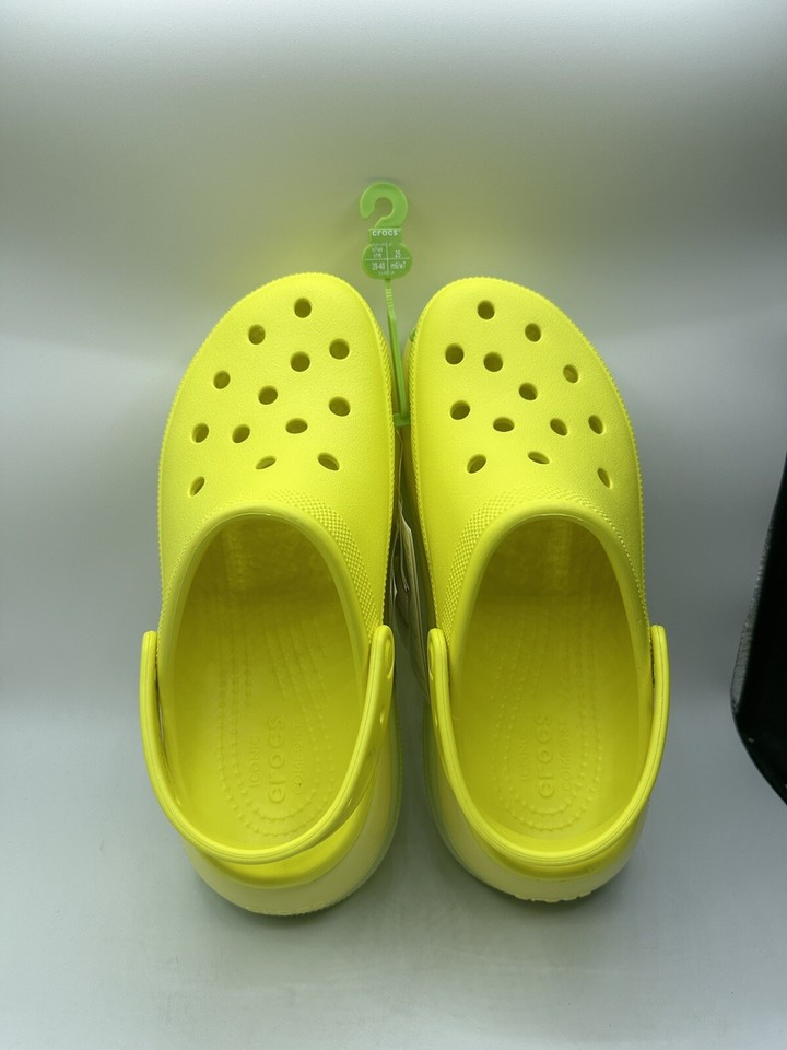 NEW Crocs Classic Mega Crush Clog - Acidity WOMEN'S SIZE 9 | eBay