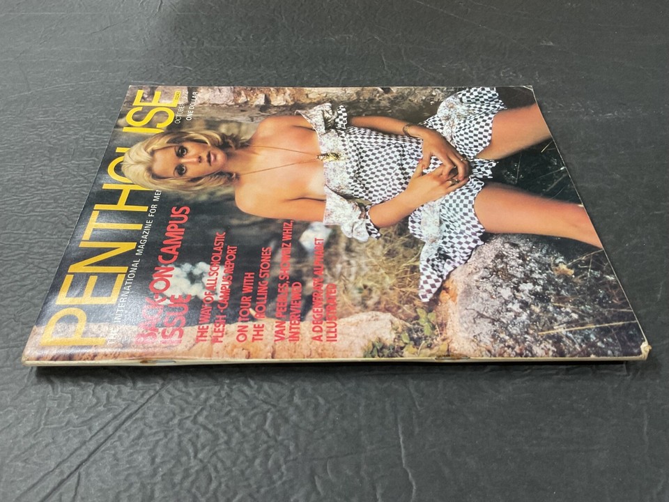 Penthouse Magazine October 1972 Janet Dunphy Centerfold Intact Solid ...