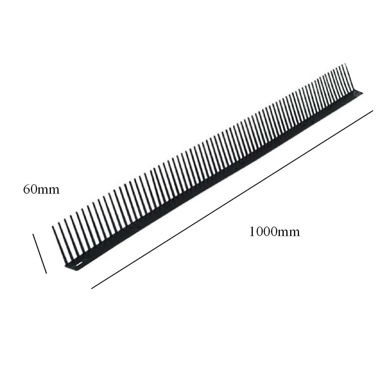 10 x Bird Comb Roof Tile Gap Filler 1 Metre Roofing Fascia & Eave Bird ...