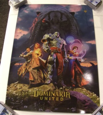 MTG Dominaria United Foil Promo Poster 18"x24" | eBay