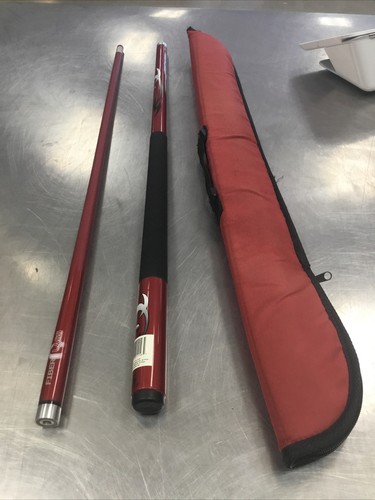 Vintage Sportcraft Fiberglass POOL CUE 58” 2 Piece 21 Oz with Case | eBay