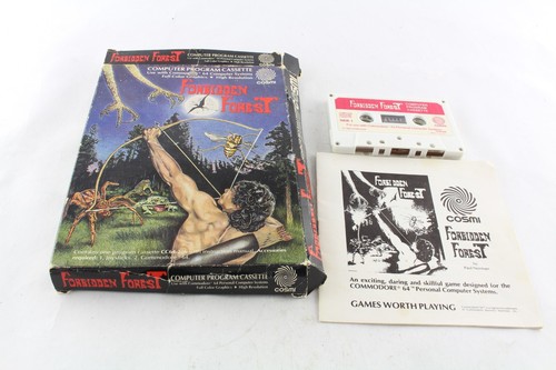 Commodore 64 Cassette Forbidden Forest Video Game | eBay
