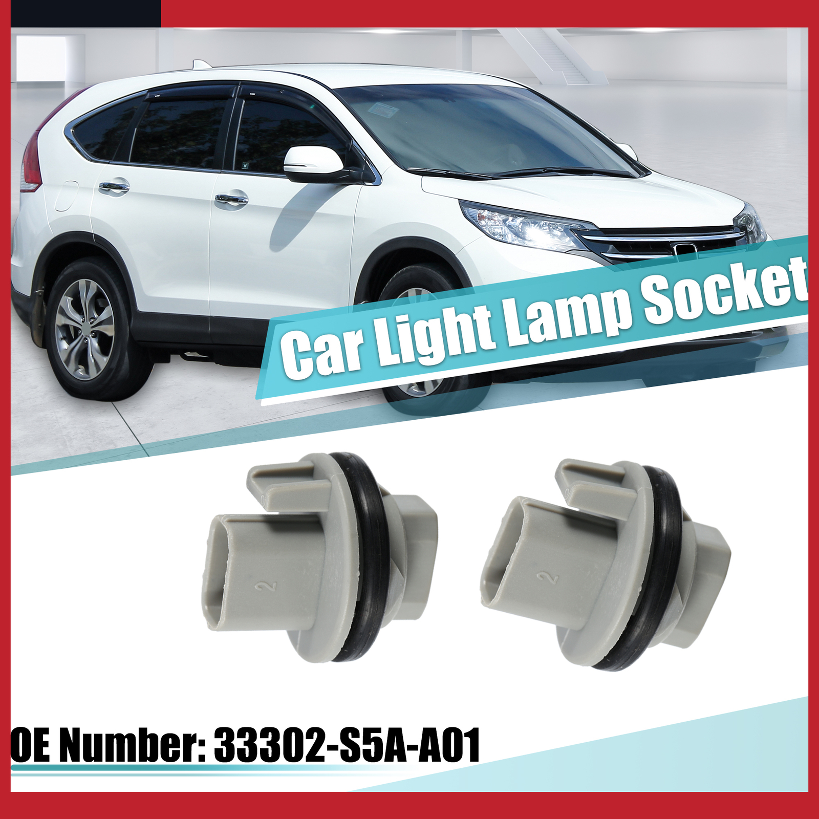 Pack of 2 for Honda Turn Signal Light Bulb Socket Blinker Holder 33302 ...