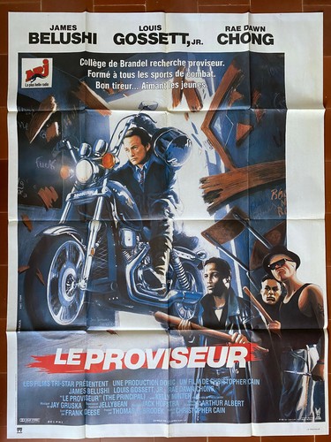 Poster The Headmaster Christopher Cain James Belushi Louis Gossett ...