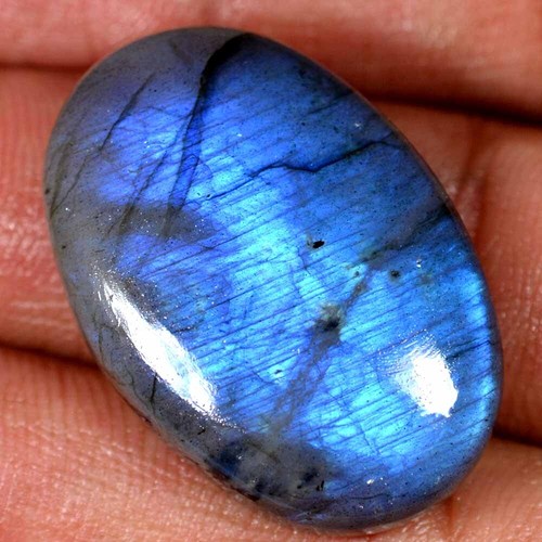 54.90 Karat 100% Natürlich Exklusiv Blau Flashy Labradorite Cabochon ...