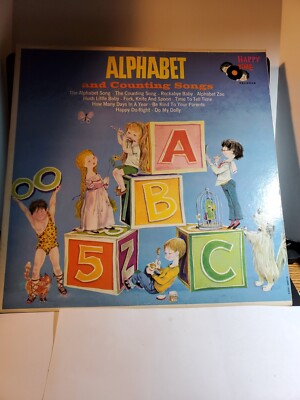 Alphabet And Counting Songs - Happy Time Records HT-1021 VG+/EX R11 | eBay