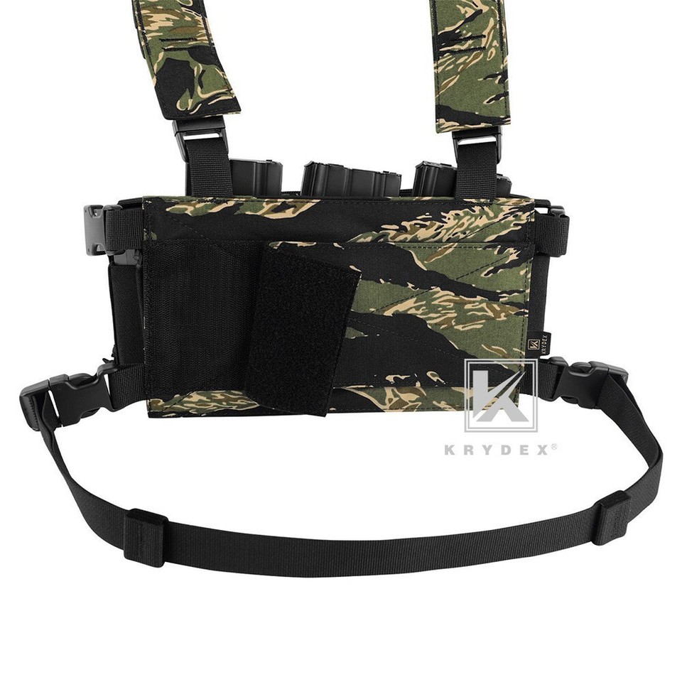 KRYDEX Tactical D3CR Micro Chest Rig 5.56 Pistol Mag Pouch Placard ...