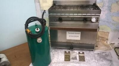 Boaters' Resale Shop of TX 2402 0751.01 FORCE 10 KEROSENE 2 BURNER ...