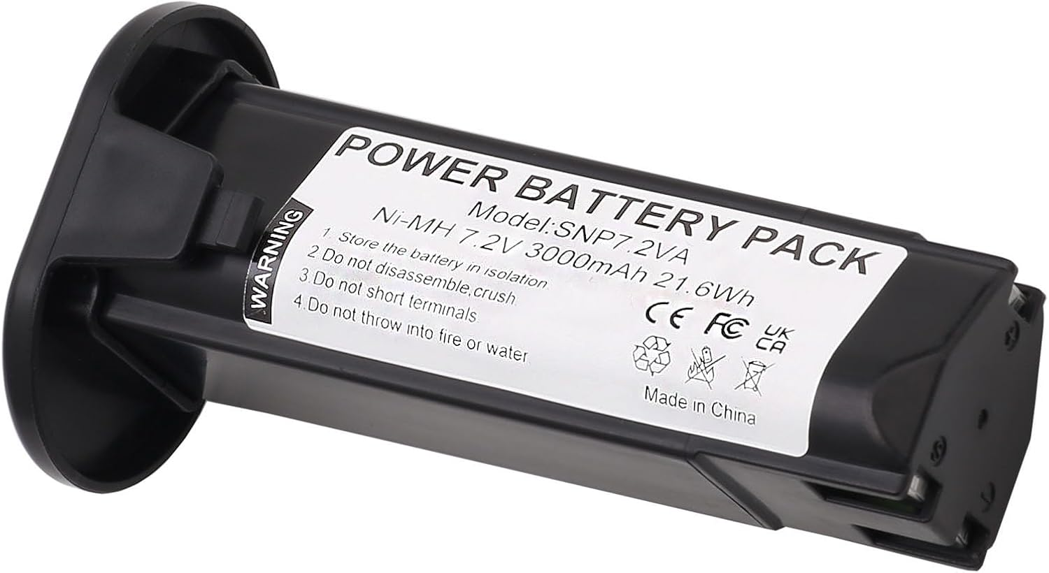 3000Mah Battery Pack for SNAP on 7.2V 3.0Ah Ni-Mh CTB5172 CTB5172B ...