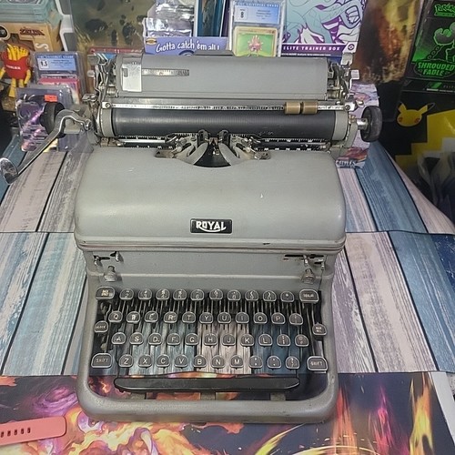 Royal Touch Control Magic Margin Manual KMM Typewriter 1940’s (Tight 5 ...