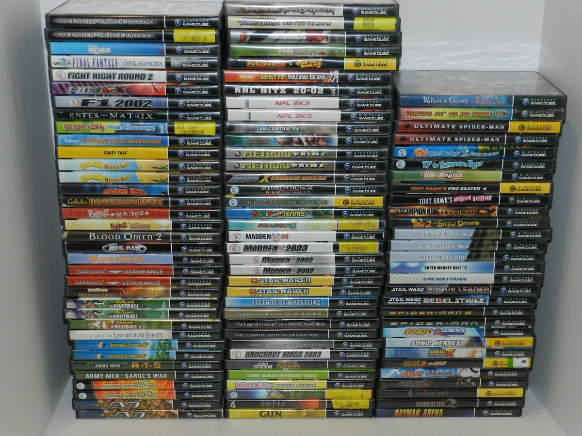 All Nintendo Gamecube Games