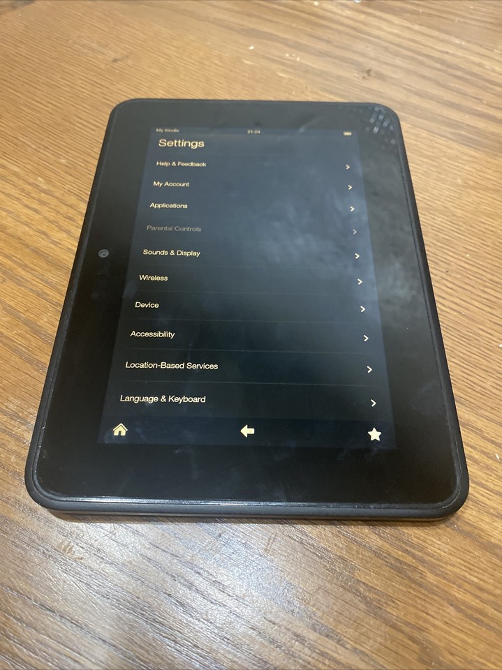 Amazon Fire HD 7 (2nd Generation) 16GB, Wi-Fi, 7in X43Z60 - Black Read ...