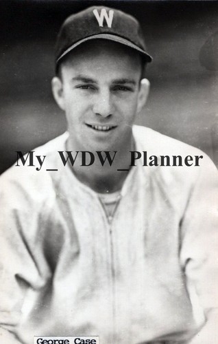 Vintage Photo 89 - Washington Senators - George Case | eBay