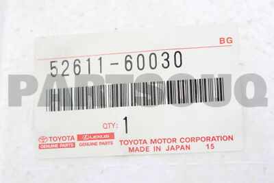 5261160030 Genuine Toyota ABSORBER, FRONT BUMPER ENERGY 52611-60030 | eBay
