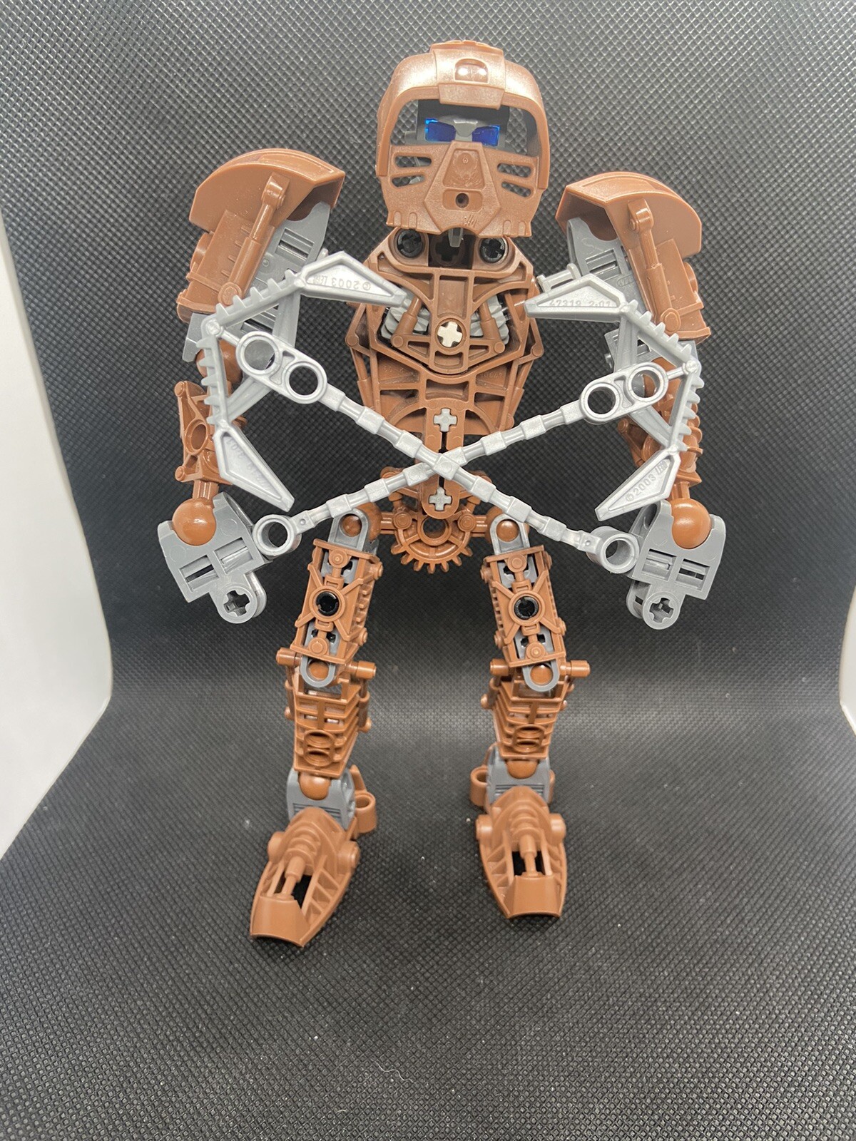 2004 Lego Bionicle TOA Metru ONEWA #8604 Complete Brown Figure Retired ...