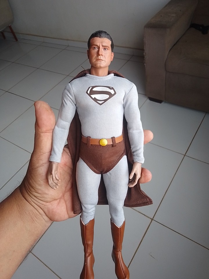 1/6 scale figures Superman George Reeves brown color with gray V2 | eBay