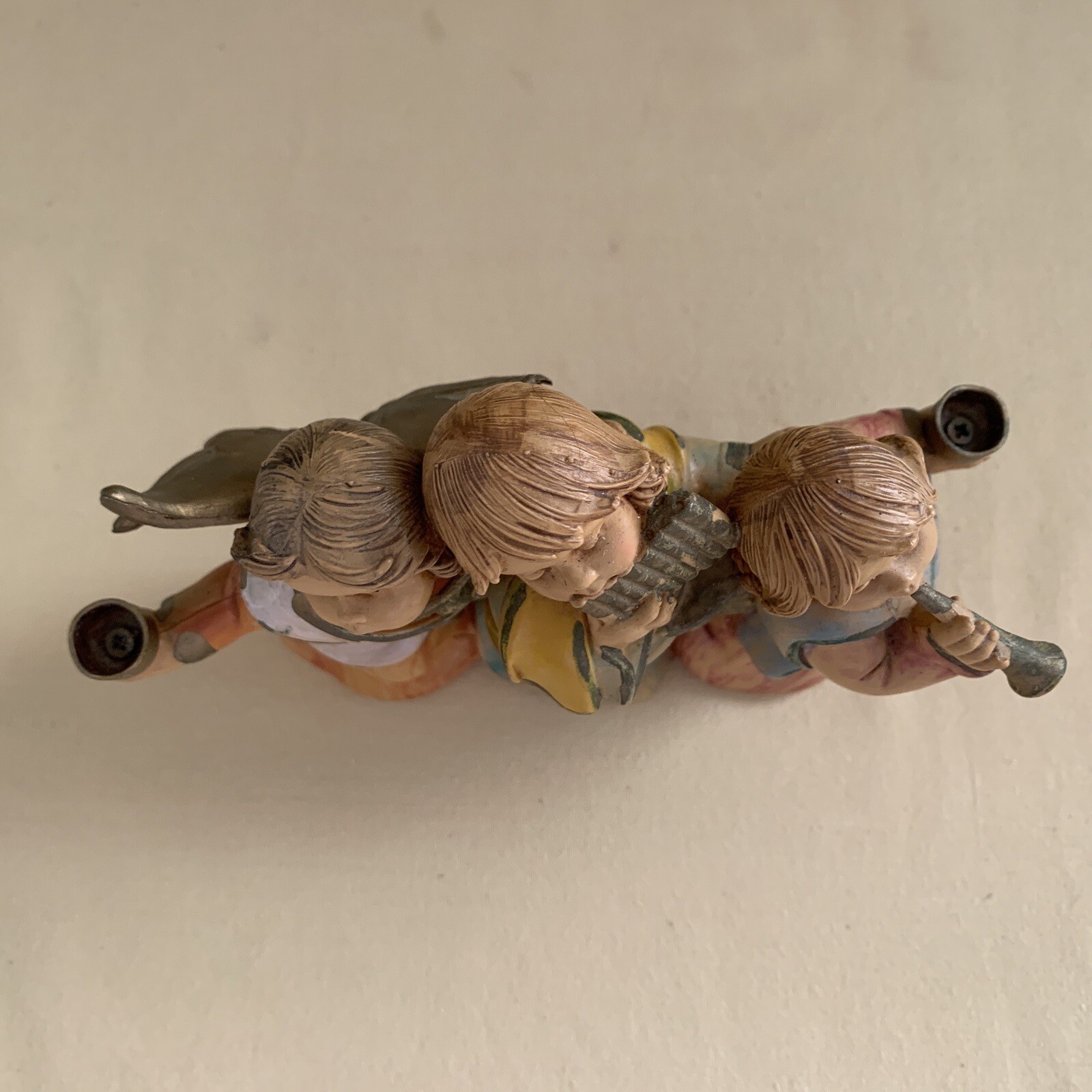 Euromarchi Italy Angel Trio Candleholder Vintage Resin | eBay