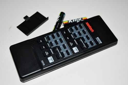 Xantech XDTR Tuner Original OEM Genuine Remote Tested W Batteries Very ...