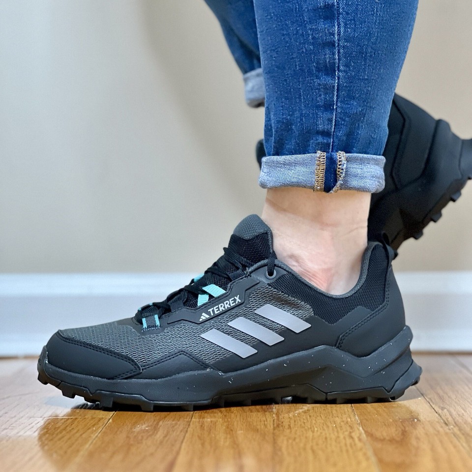Adidas TERREX AX4 Women’s Hiking Shoe Athletic Sneaker Black Trainer ...