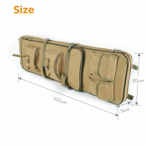 Strong Padded Air Rifle Gun Carry Case Bag Backpack Hunting Shooting ...
