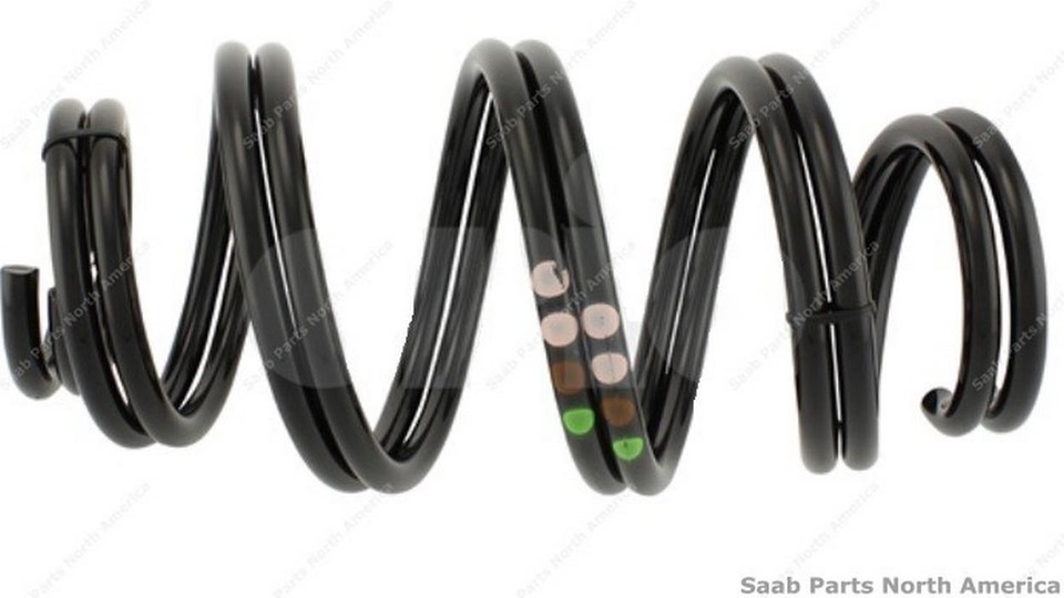 Genuine Saab Coil Spring (Pair) For Front 2007 Saab 9-3 Turbo 2.8L V6 ...