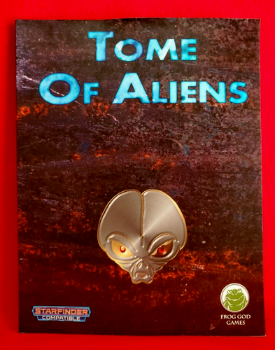 Tome of Aliens 2017 Frog Games RPG Book NEW Starfinder Compatible | eBay