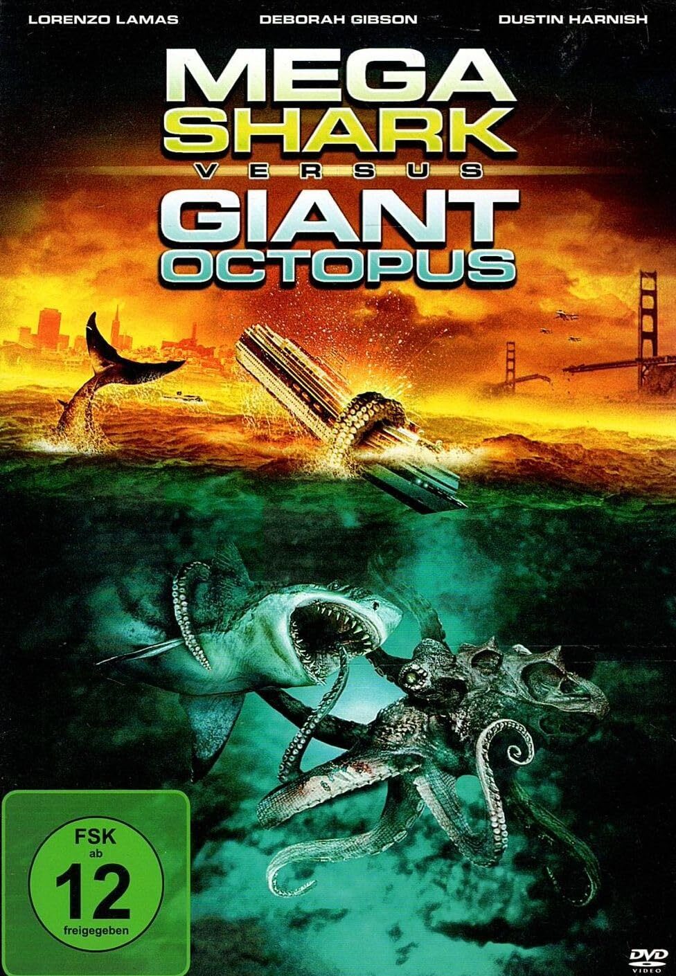 Mega Shark Versus Giant Octopus (DVD) Top Zustand | eBay.de