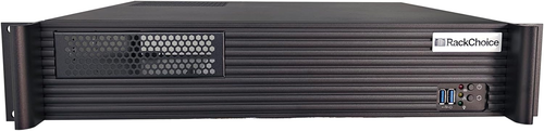 Microatx 2U Rackmount Server Chassis Short Depth 1X5.25 Front +4X3.5 ...