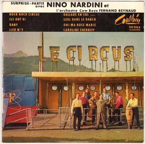 NINO NARDINI "SURPRISE PARTIE" POP ROCK JAZZ 25 CM 1961 GUILAIN 20 004 ...