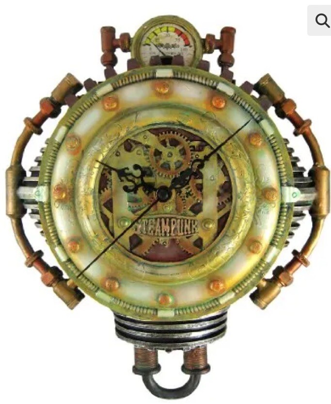 Steampunk Wall Clock