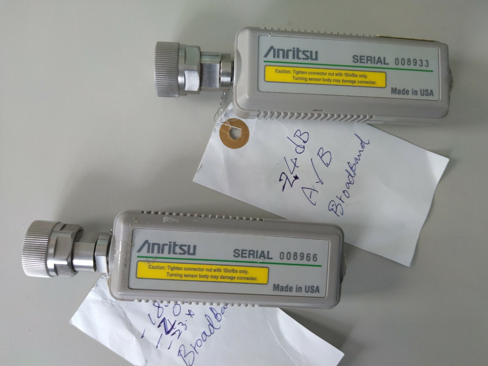Anritsu MA2472B Power Sensor 10MHz to 18Ghz, N connector, -70 to +20dBm ...