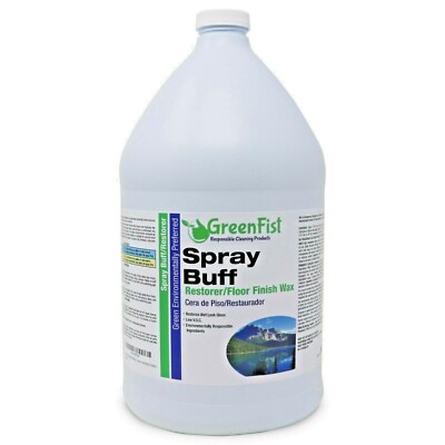 GreenFist Spray Buff Restorer Renewing Floor Finish Wax Polisher Buffer ...