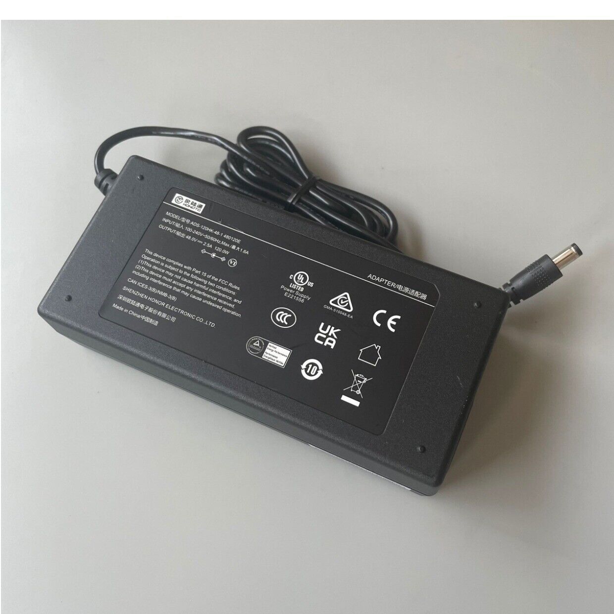 Original HOIOTO ADS-120HK-48-1 480120E Power Charger Switching Adapter ...