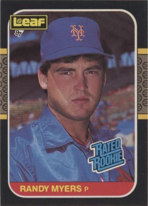 1987 Leaf Canadian - Rated Rookies Randy Myers #29 (RC) for sale online ...