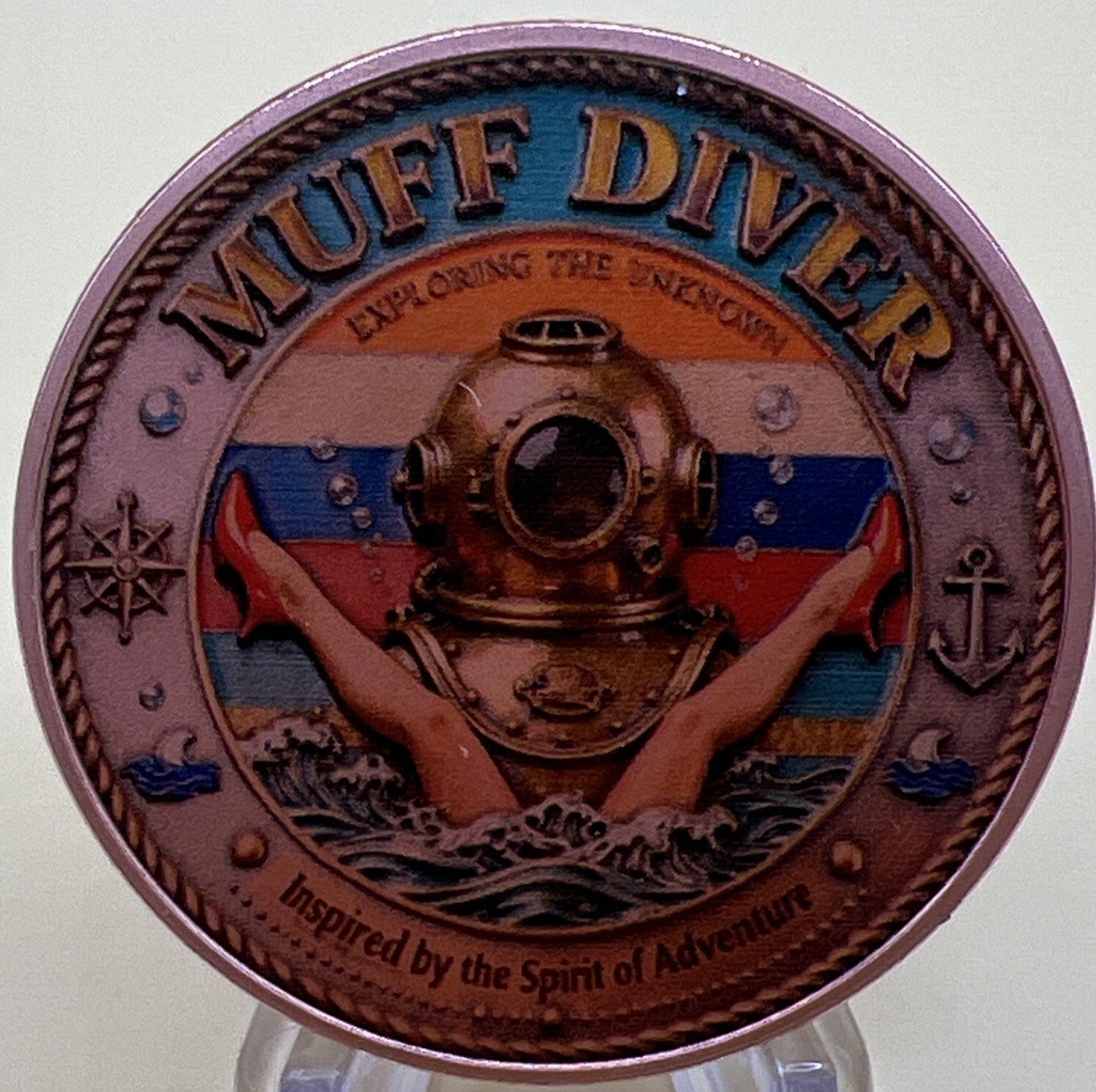 *Muff Divers Inspired By Adventure Exploring The Bearded Clam Adult ...