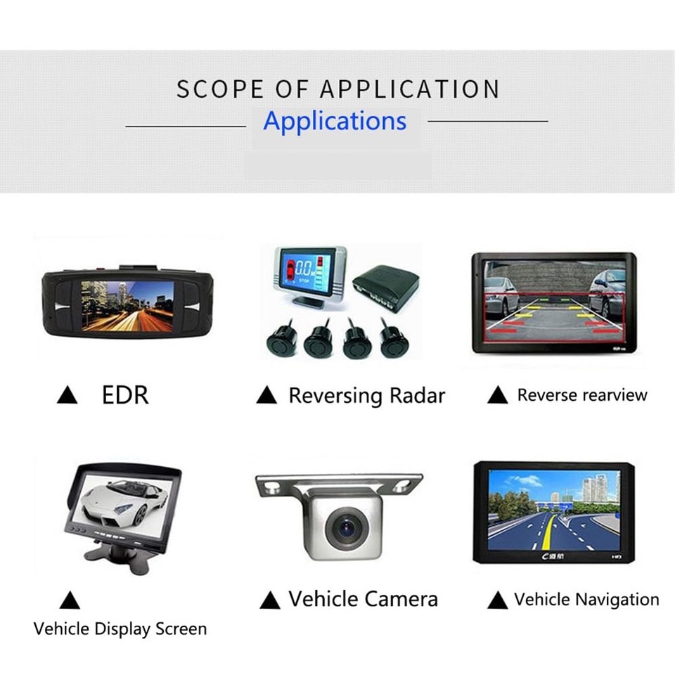 2X(Truck Camera Reverse Image Cable Aviation Plug Spring 4Pin ...