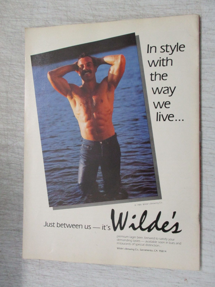 IN STYLE FOR MEN MAGAZINE DEC 1984 PAUL VERHOEVEN RAND SCHRADER GAY ...