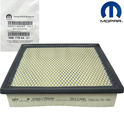 MOPAR AIR FILTER 2011-2026 Jeep Grand Cherokee Dodge Durango 4861756AA ...