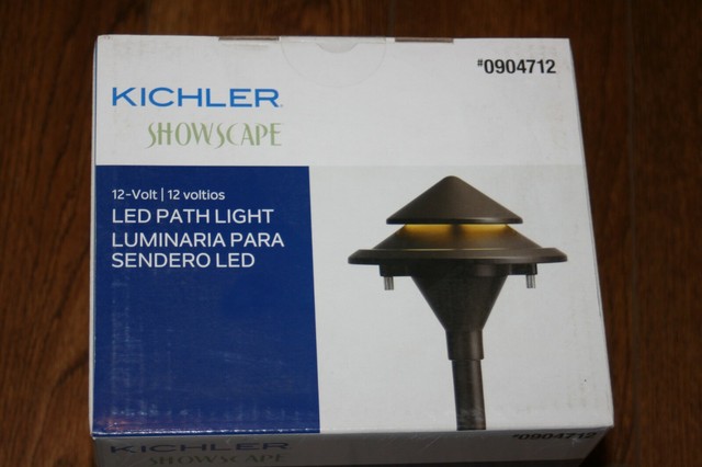 Kichler 28325 3W Showscape Stepped Cone Pathway Light - Brown for sale ...