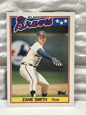 1988 Topps American Baseball Picture Cards #73 Zane Smith Atlanta ...