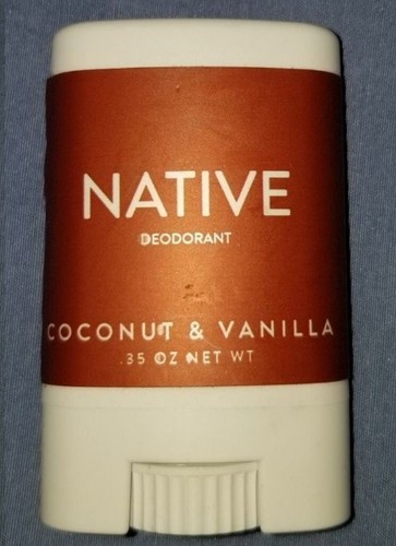 NEW Native Coconut & Vanilla Mini Travel Deodorant .35oz | eBay