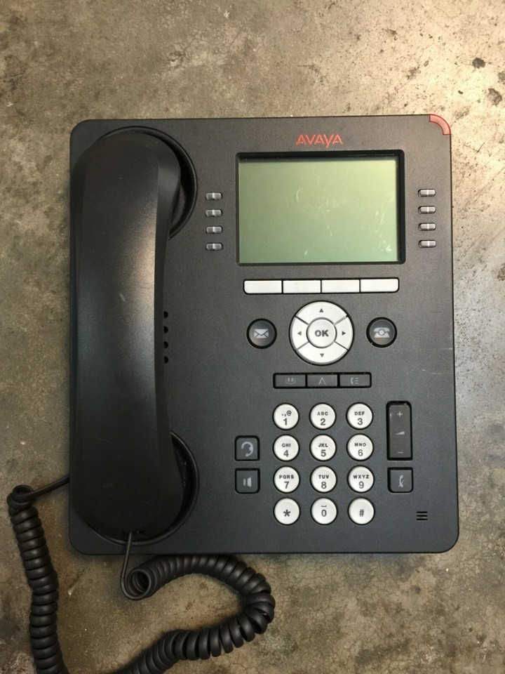Lot of 4 AVAYA IP Phone 9608G With Stands and Handset | eBay